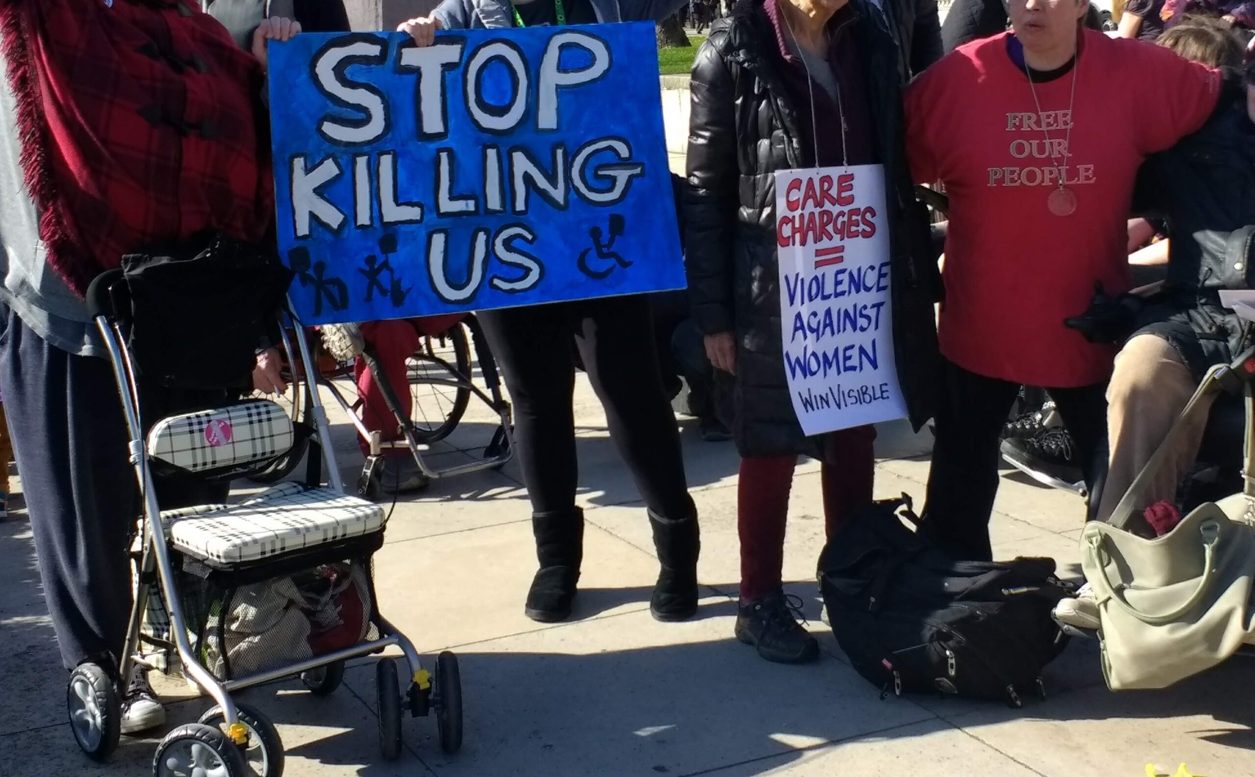 Your right to protest: disabled people's rights - Liberty